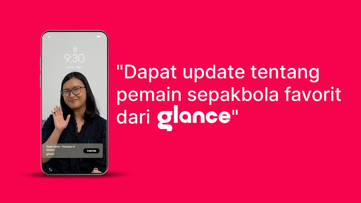 5 Cara Menjalani Hidup Bebas Stres dengan Glance Wallpaper | by That Tech Guy in Indonesia | Medium