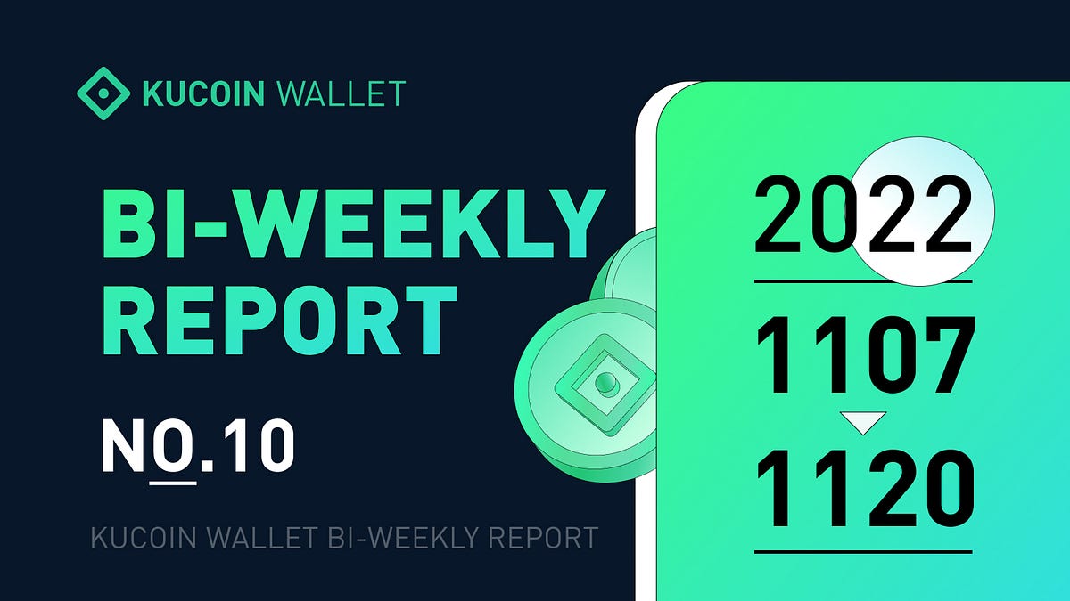 KuCoin Wallet Bi-weekly Report | 11.07–11.20 - Halo Wallet - Medium