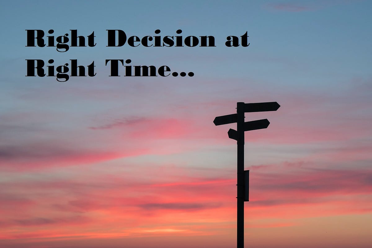 5 Top Best Decisions I Ever Made in My Life | by MAG | Medium