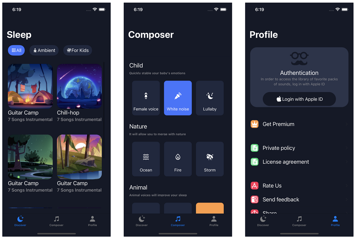 #7 從Figma實作App畫面｜SleepSounds - 彼得潘的 Swift iOS / Flutter App 開發教室 - Medium