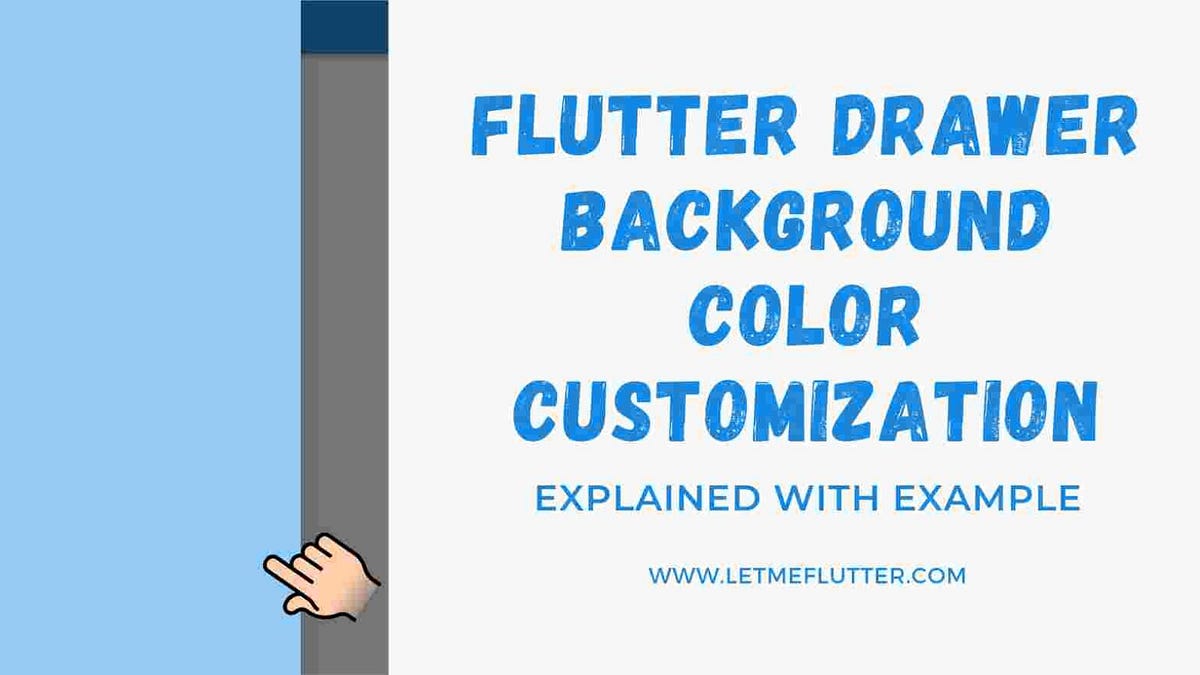 How To Change Flutter Drawer Background Color | by Zeeshan Ali | Medium How To Change Flutter Drawer Background Color | by Zeeshan Ali | Medium
