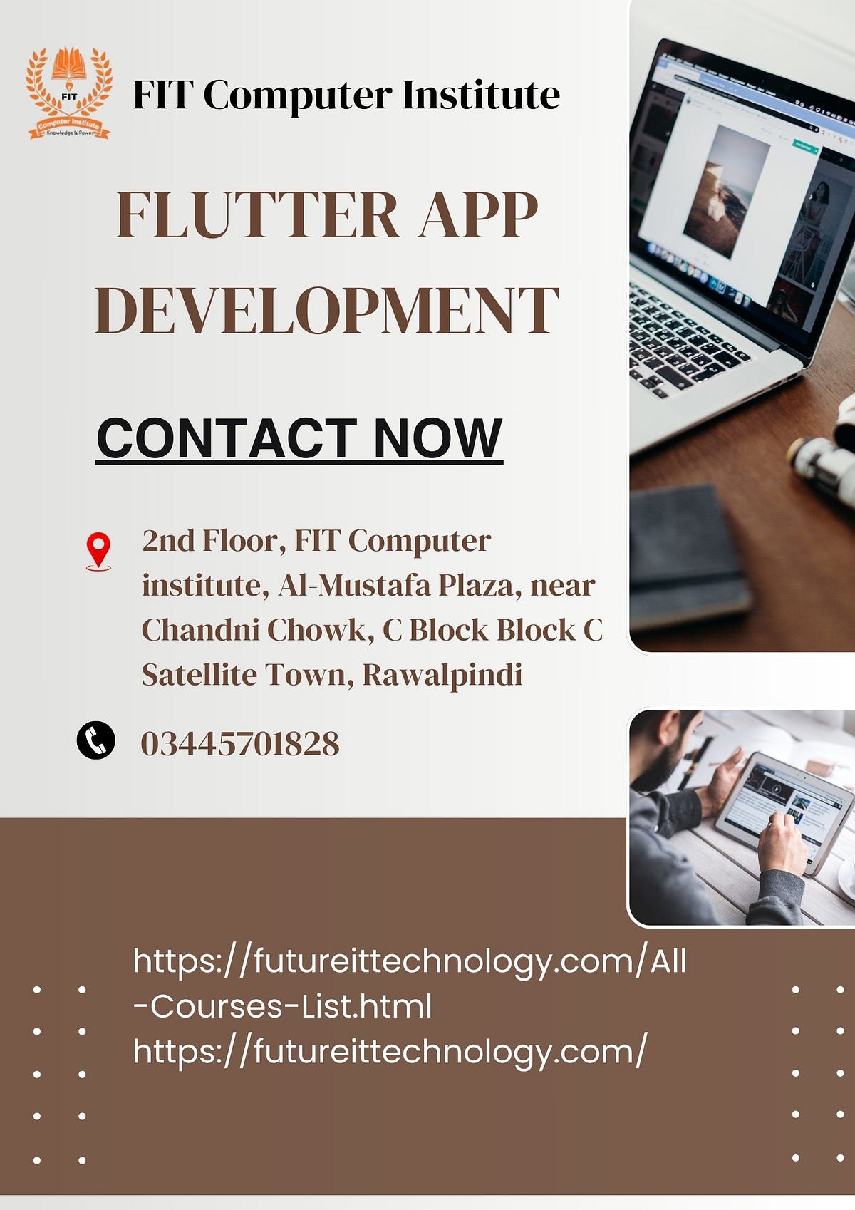 Flutter App Development Course In Rawalpindi & Islamabad | by FIT Computer institute | Mar, 2025 ...