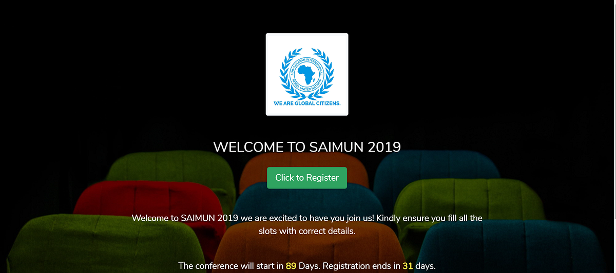 WONDERING HOW TO REGISTER FOR SAIMUN19? | by venturablogs | Sub-Saharan ...