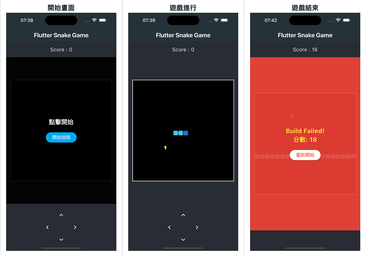 #4 創作有梗的Flutter App 遊戲. Flutter 貪吃蛇 | by WZX | 海大 SwiftUI iOS / Flutter App 程式設計 | Apr, 2025 ...