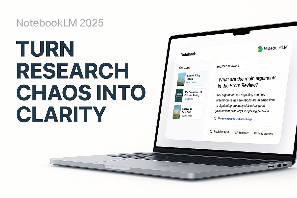 NotebookLM Guide 2025: How to Use Google NotebookLM for Study, Research ...