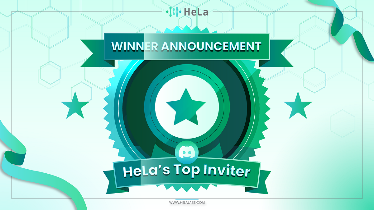HeLa’s Top Inviter of the Week 1 Winner Announcement | by Kate HeLa ...