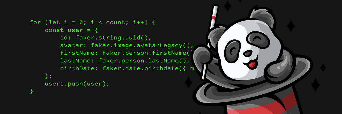 How to Quickly and Easily Generate Mockup Data | Medium