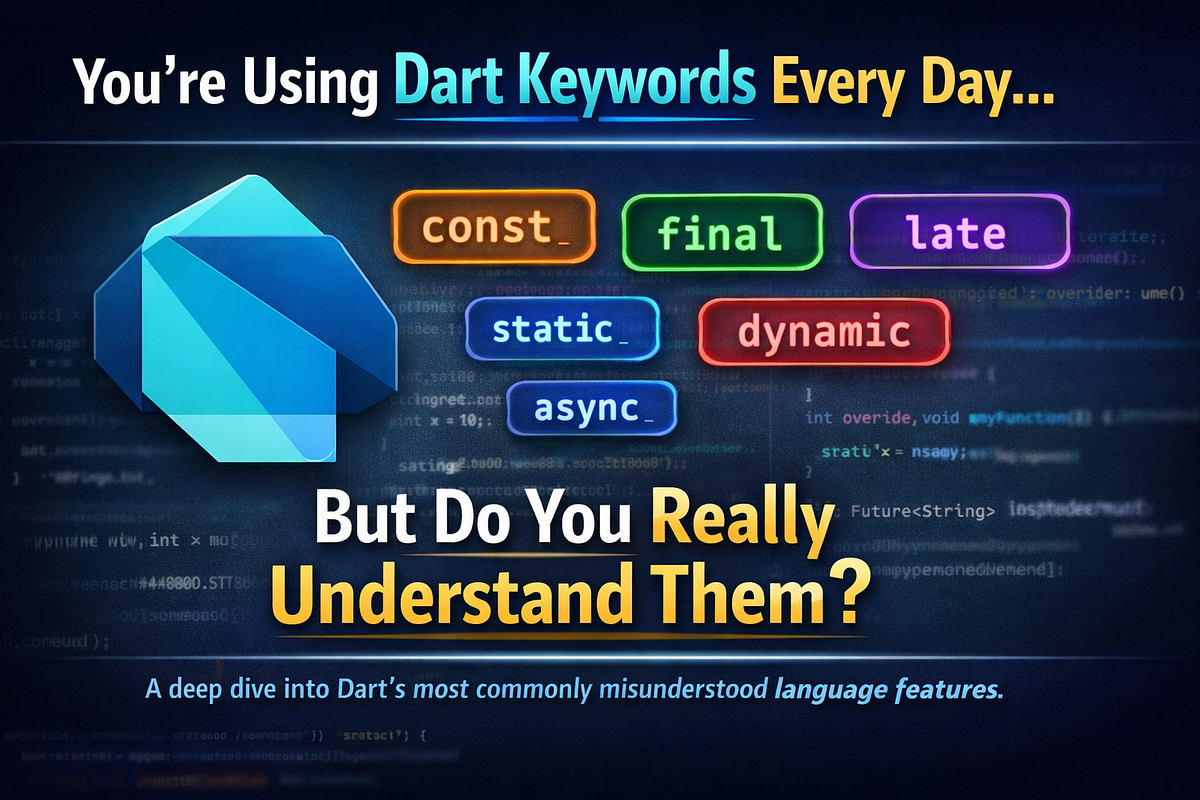 Dart Keywords Explained | Easy Flutter