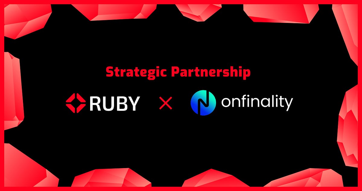 Ruby Protocol — Strategic Partnership With Onfinality By Ruby Protocol Medium 3781