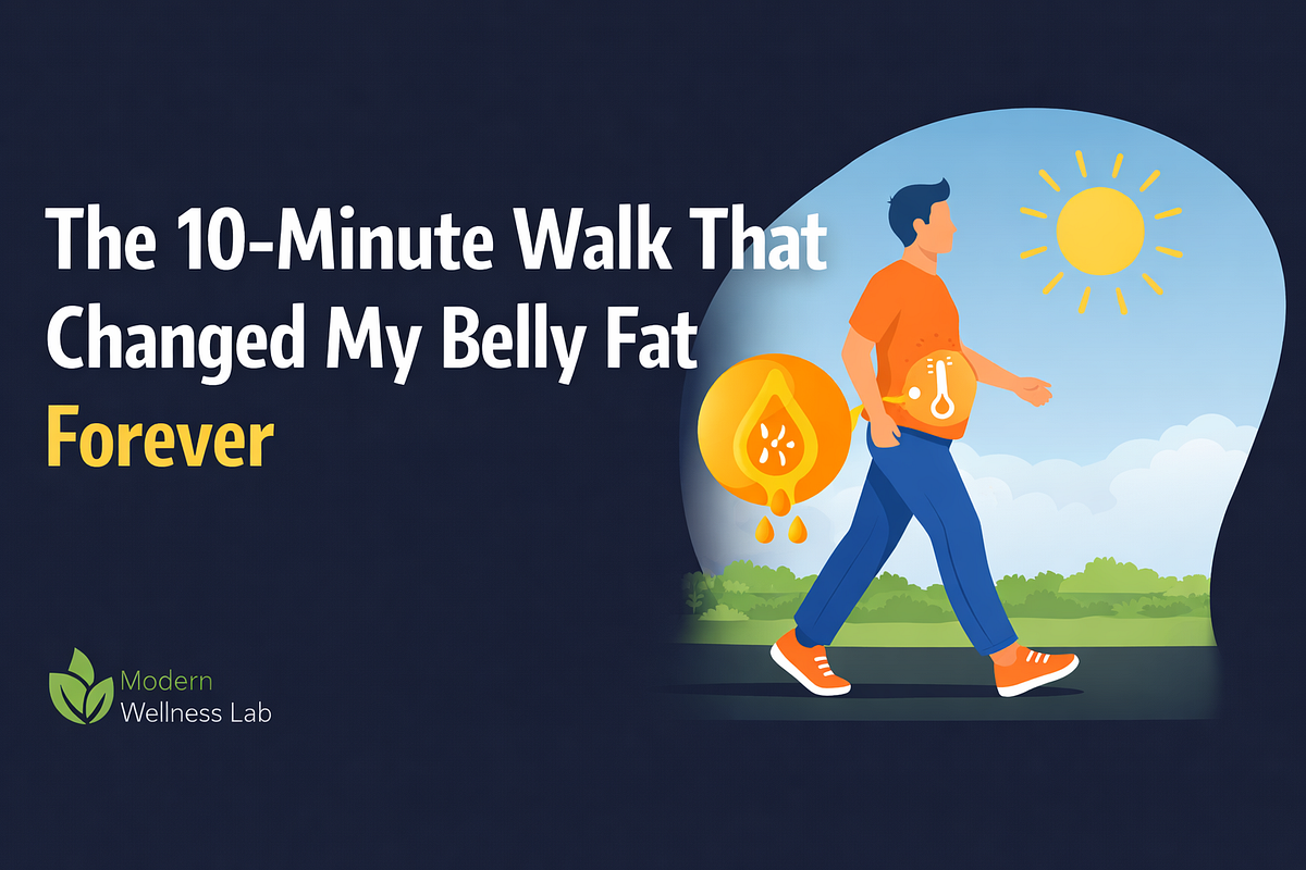 The 10-Minute Walk That Changed My Belly Fat Forever | by Modern ...