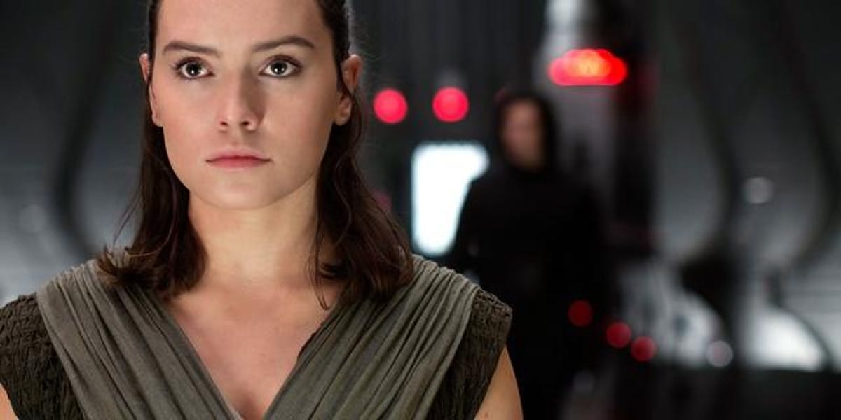 I’m absolutely baffled by the conclusion that Rey has no character arch ...