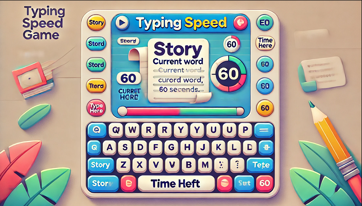 Test Your Typing Speed With Python A Fun Tkinter Typing Game By Kuldeepkumawat Medium