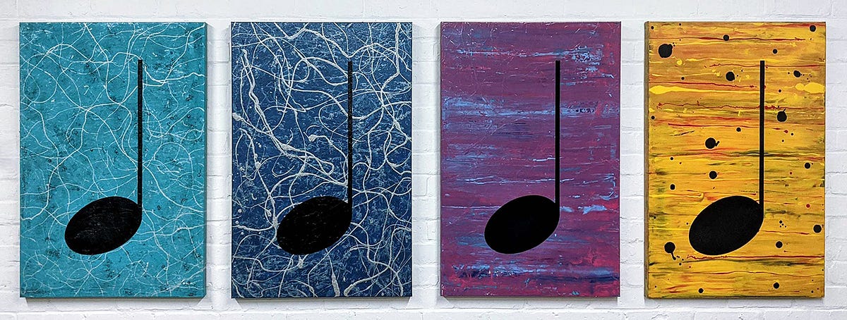 MUSIC GRAFFITI. SOUND > VISION — MUSIC > ART | by ZEITWARP | Medium