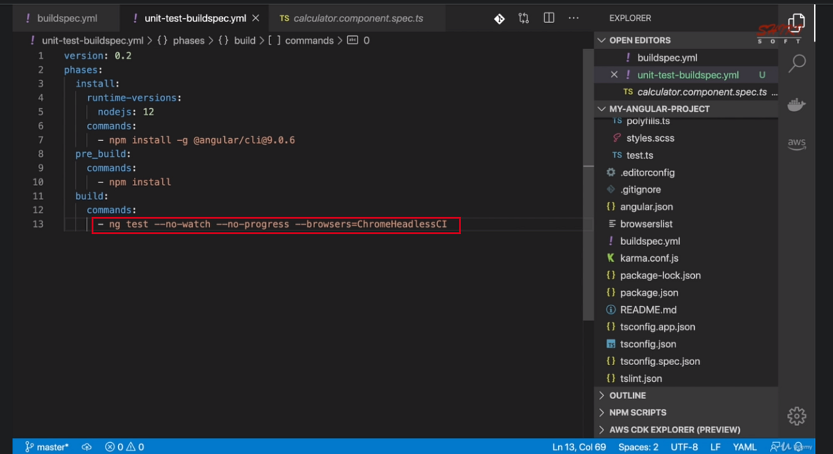 Adding UnitTest with CodeBuild - Dang Minh Quang - Medium