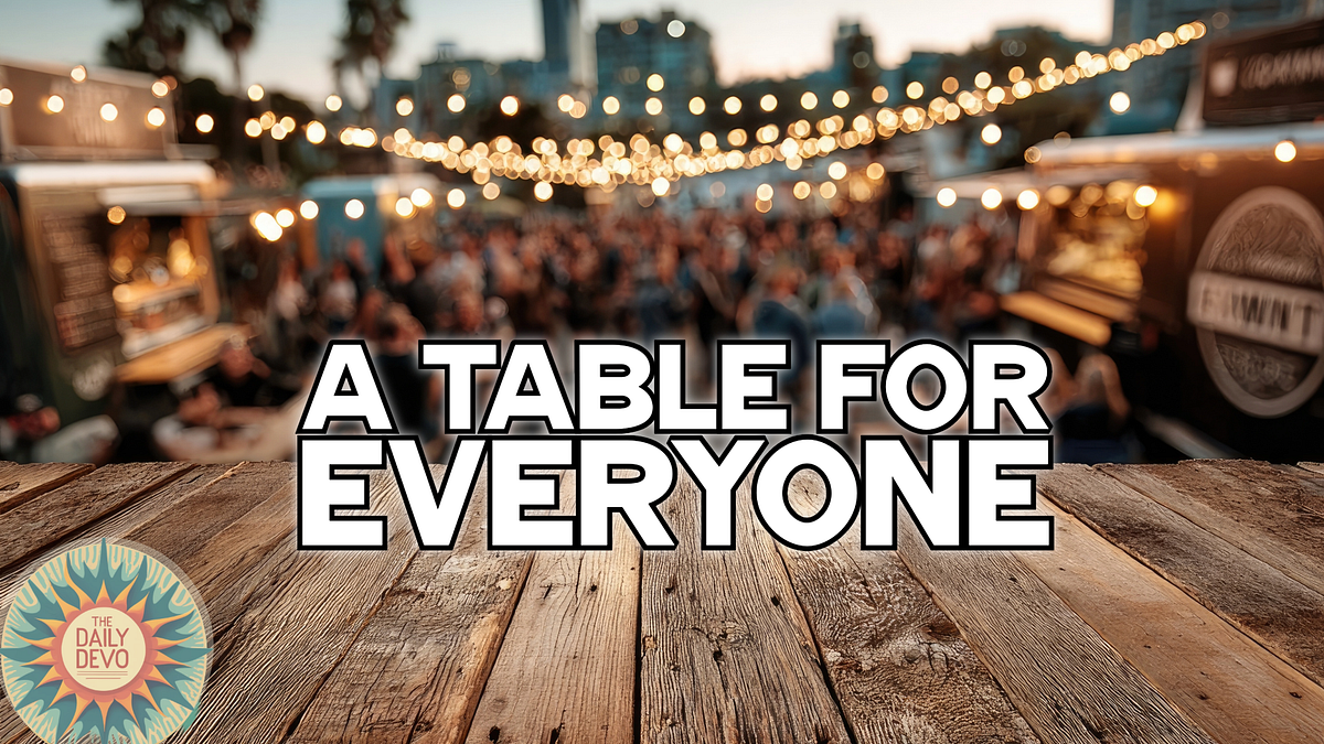 A Table For Everyone | by Leon Bloder | Aug, 2025 | Medium