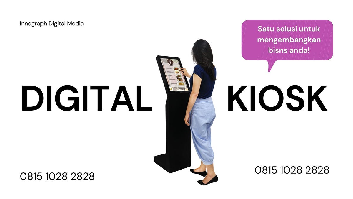 Promo! Kiosk Antrian Terbaru Restoran Jakarta, WA : 081510282828, kiosk ...