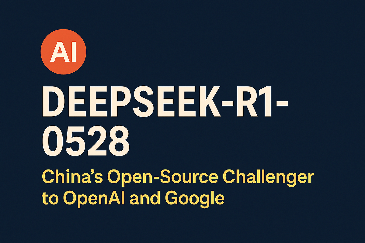 🚀 DeepSeek-R1–0528 is here: China’s Open-Source Challenger Again. | by Mirza Samad | AI ...