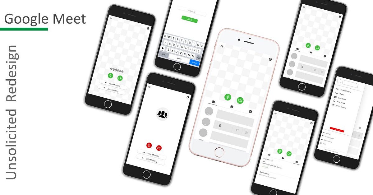 Google Meet Redesign. Personally, I love to redesign… | by Tanish ...