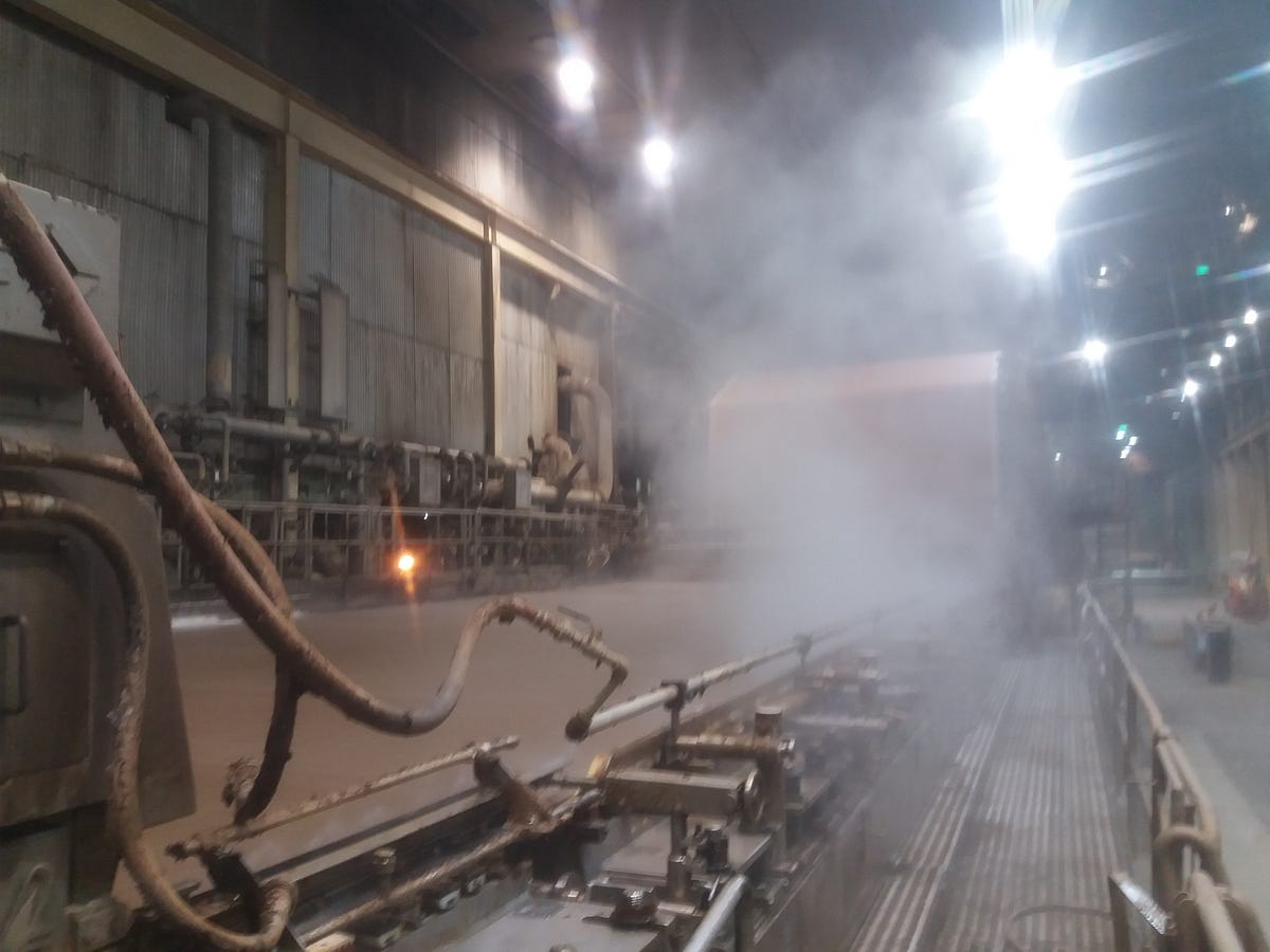 Pulp to the Head Box. Wet End Side of the Paper Machine | by Lucas ...