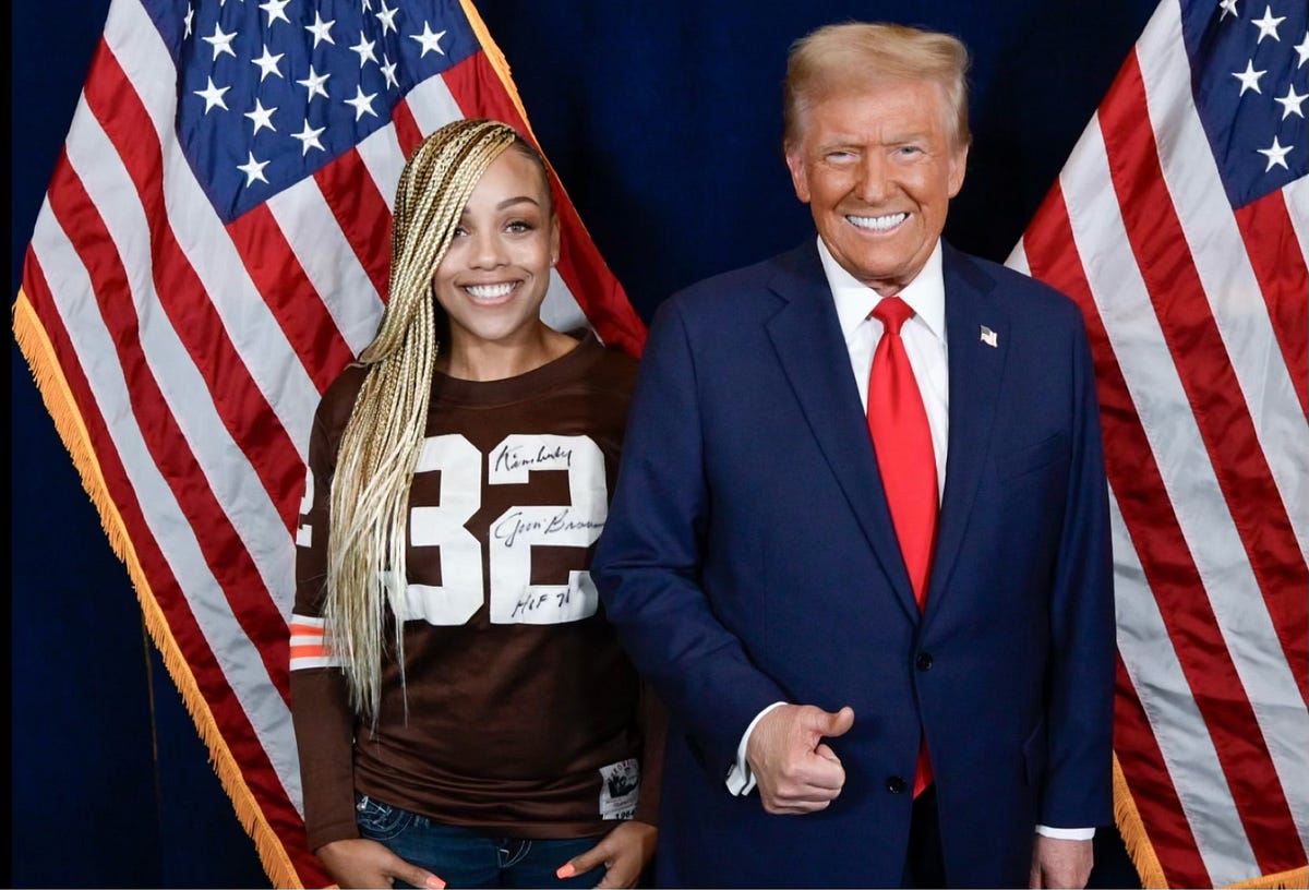 Kimberly Brown, Daughter of NFL Legend Jim Brown, Endorses Donald J ...