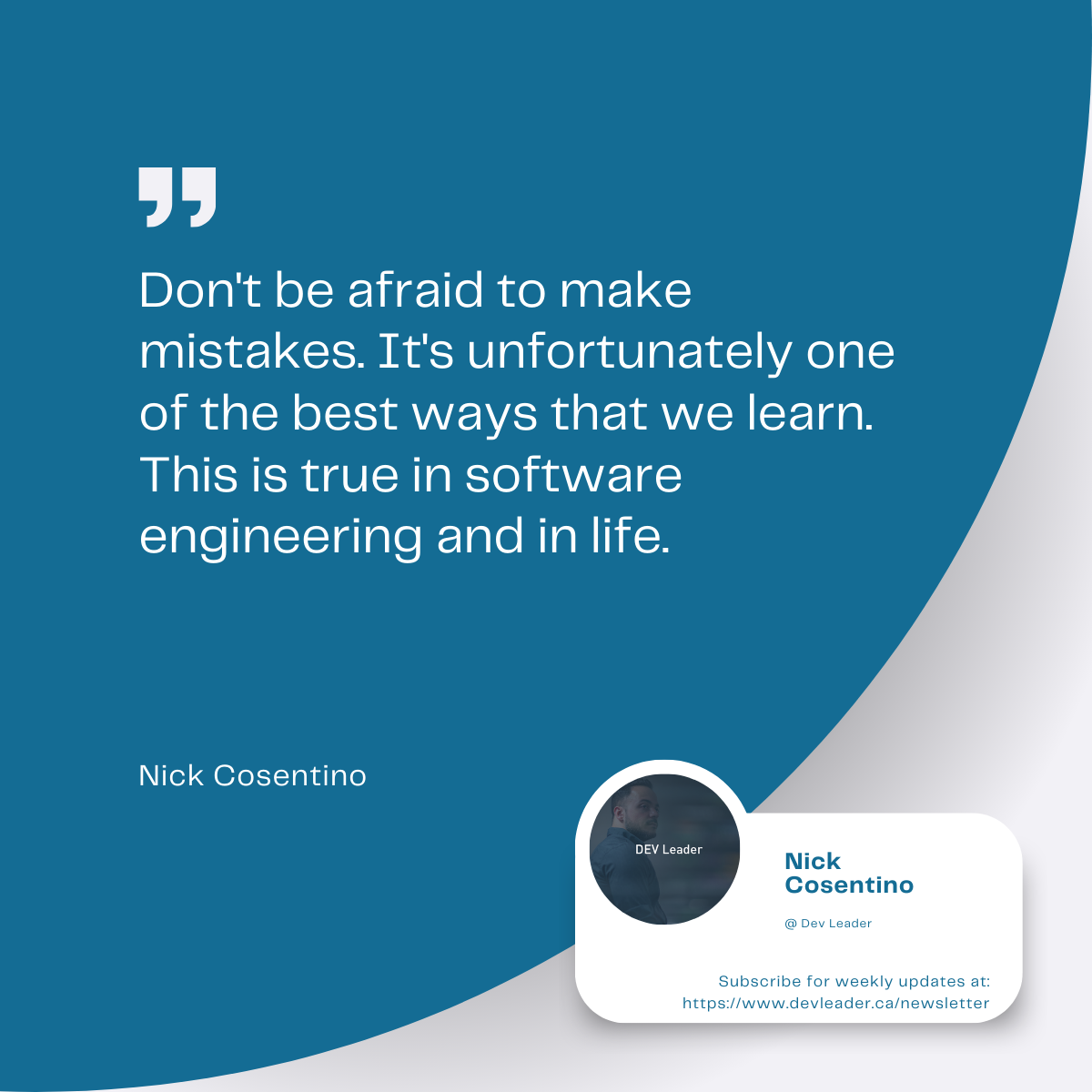 Safe to Fail. I strongly believe that one of the best… | by Dev Leader ...