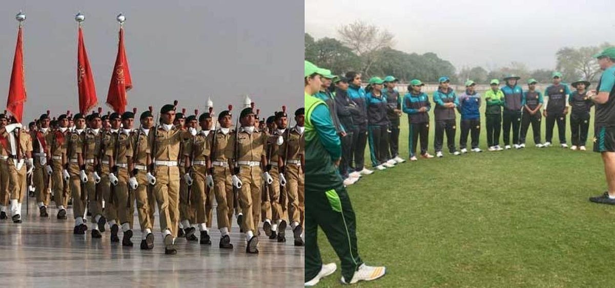 PCB To Provide One-Day Military Cadet Training To Women’s Cricket Team ...