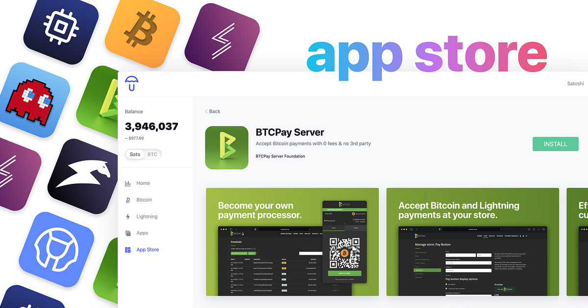 Introducing the Umbrel App Store | Umbrel Blog