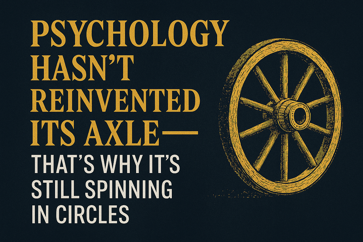 Psychology Hasn’t Reinvented Its Axle — That’s Why It’s Still Spinning ...