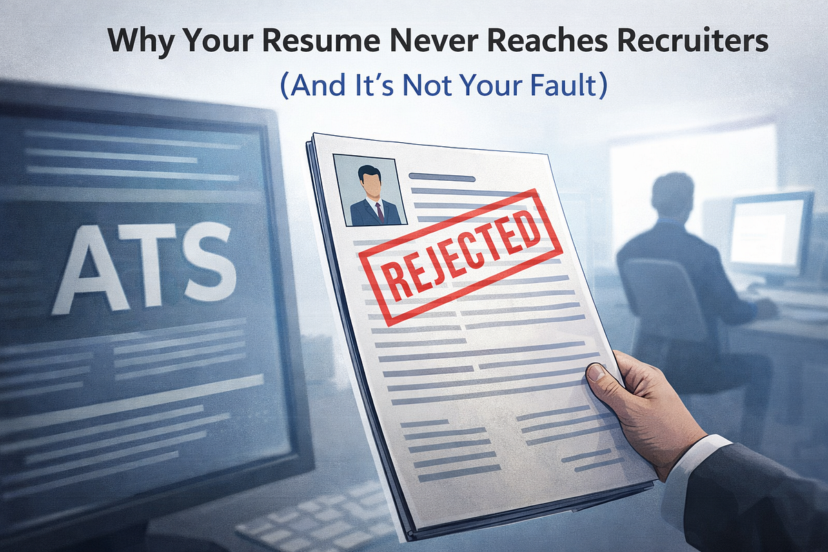 Why Your Resume Never Reaches Recruiters (And It’s Not Your Fault) | by ...