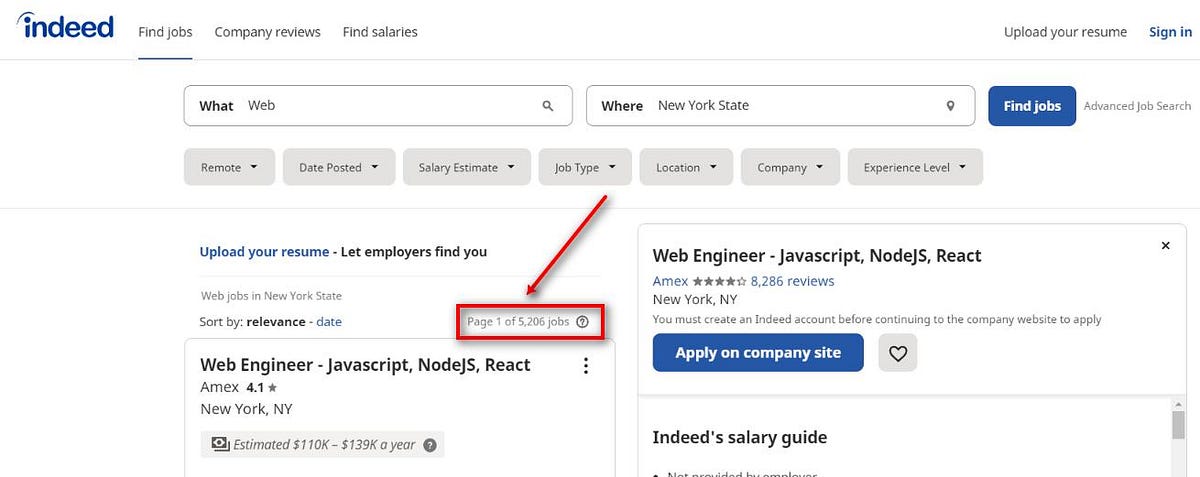 Web Scraping Tutorial #2 — Scrape job vacancy data using python ...