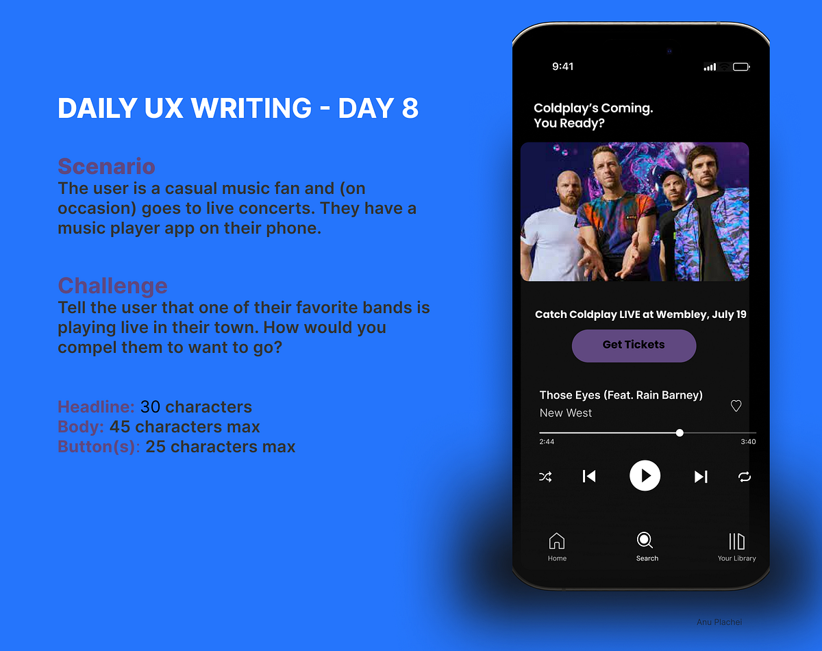 Daily UX Writing Challenge: Day-8 | by Words by Design | Medium