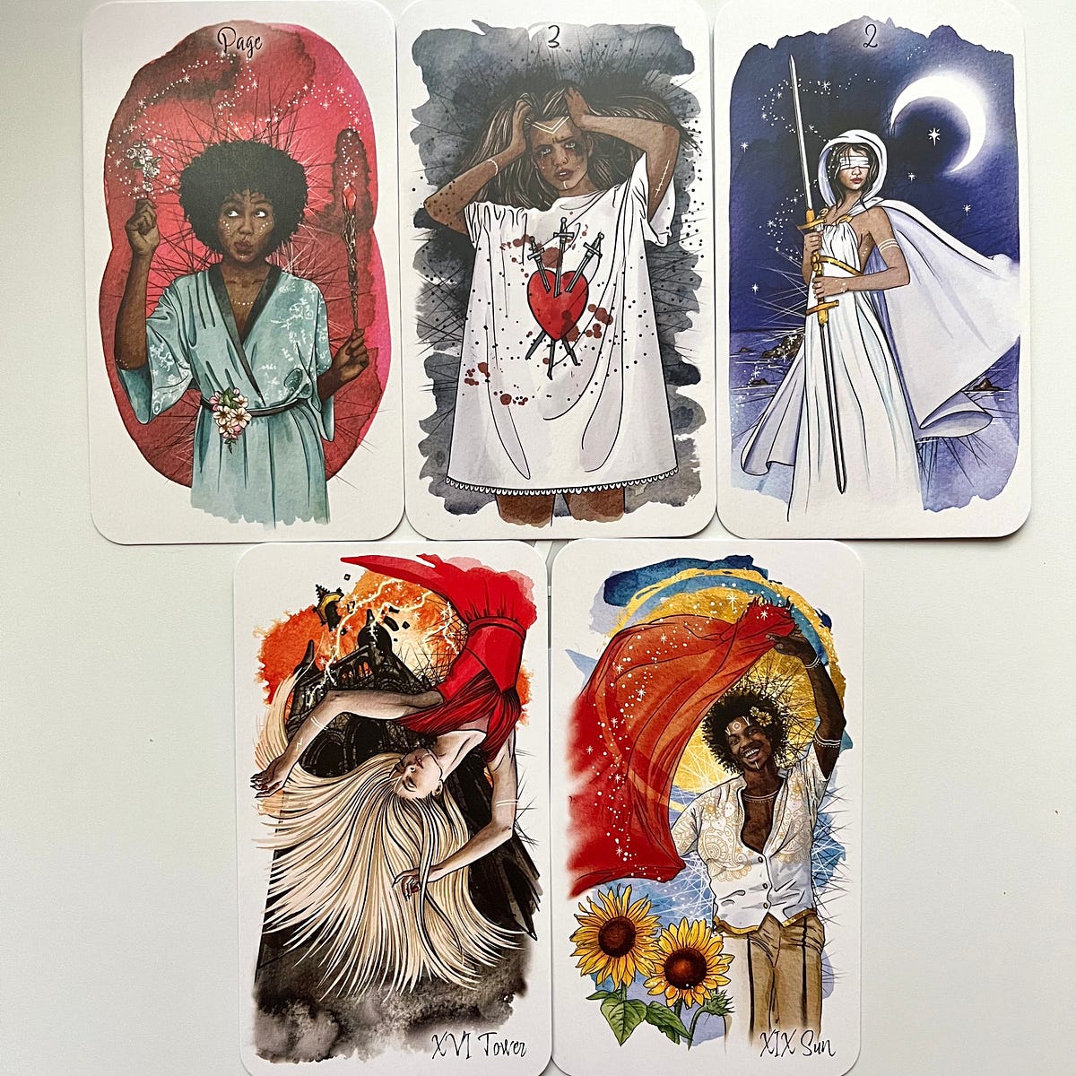Tarot Deck Review: The Unfolding Path by Athene Nocturna | by Jason ...