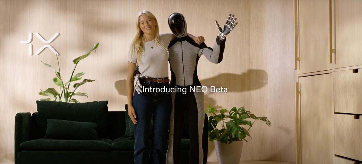 NEO Beta Humanoid Robot: Your New Home Helper Is Here! | by AI Film ...