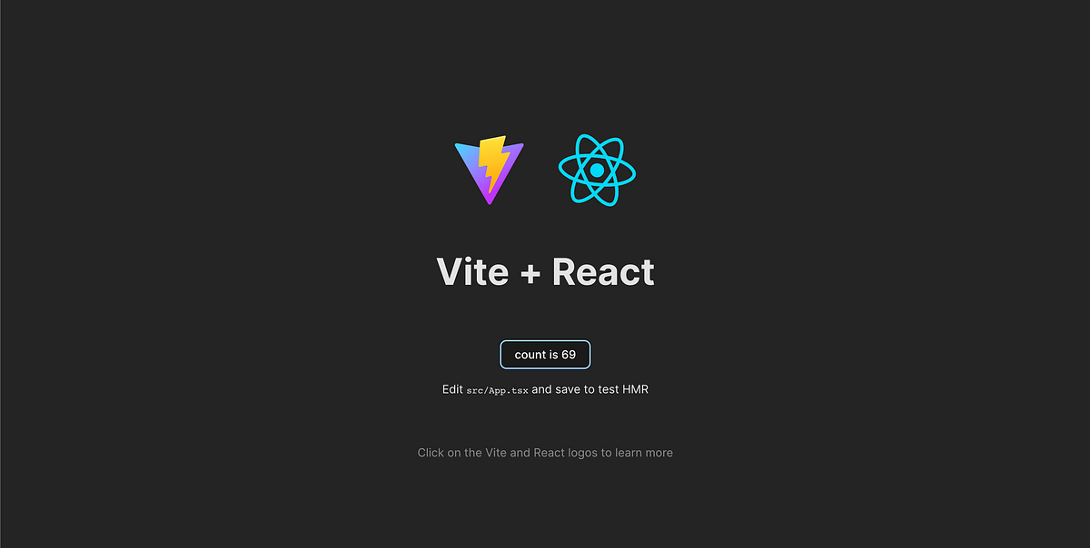 Up & Running With Vite, React & TailwindCSS. | by Paul van Zyl | Medium