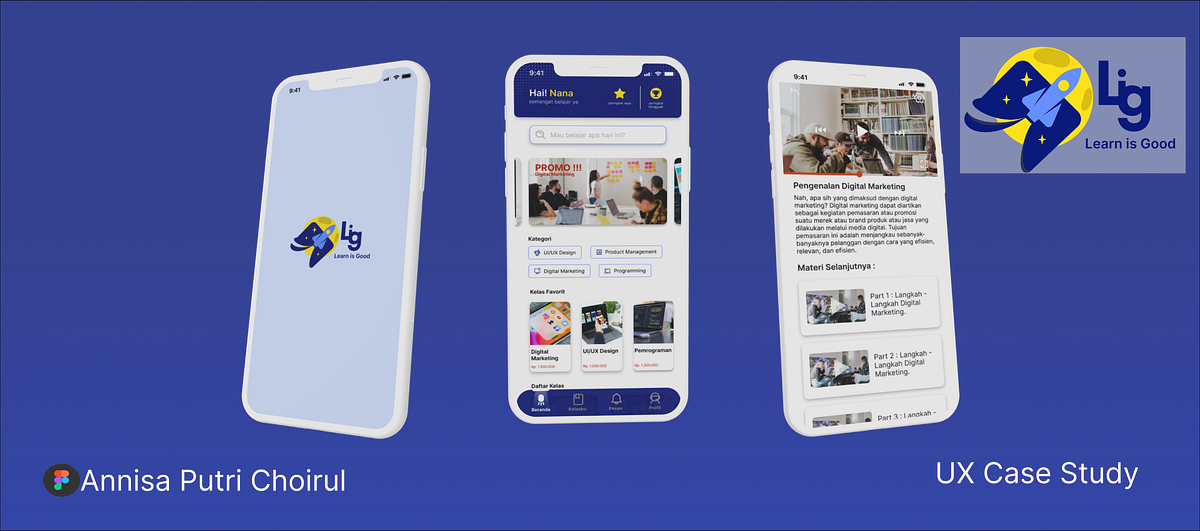 Learn Is Good (LIG) — UX Case Study | by Annisa Putri Choirul | Medium