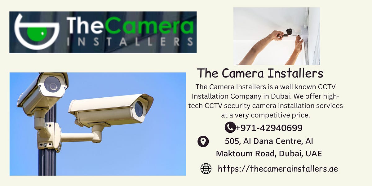 CCTV installation company in dubai - The Camera Installers - Medium