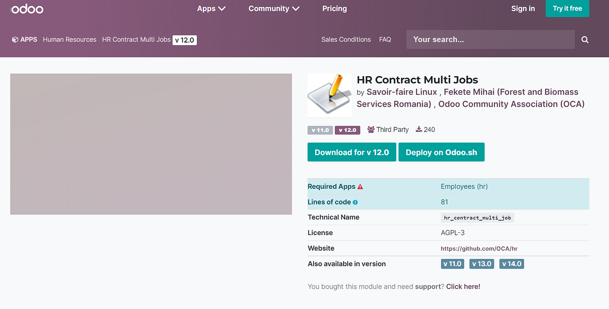 Tutorial Penggunaan Addons HR Contract Multi Jobs | Odoo 14 | by Hamzah Arrayhan | Medium