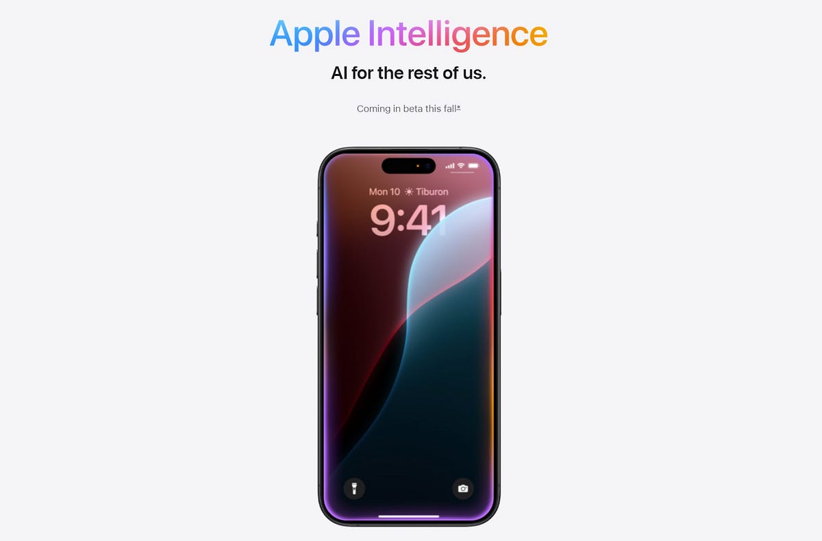 Apple Intelligence Arrives this Fall; Here are Three Different Features ...