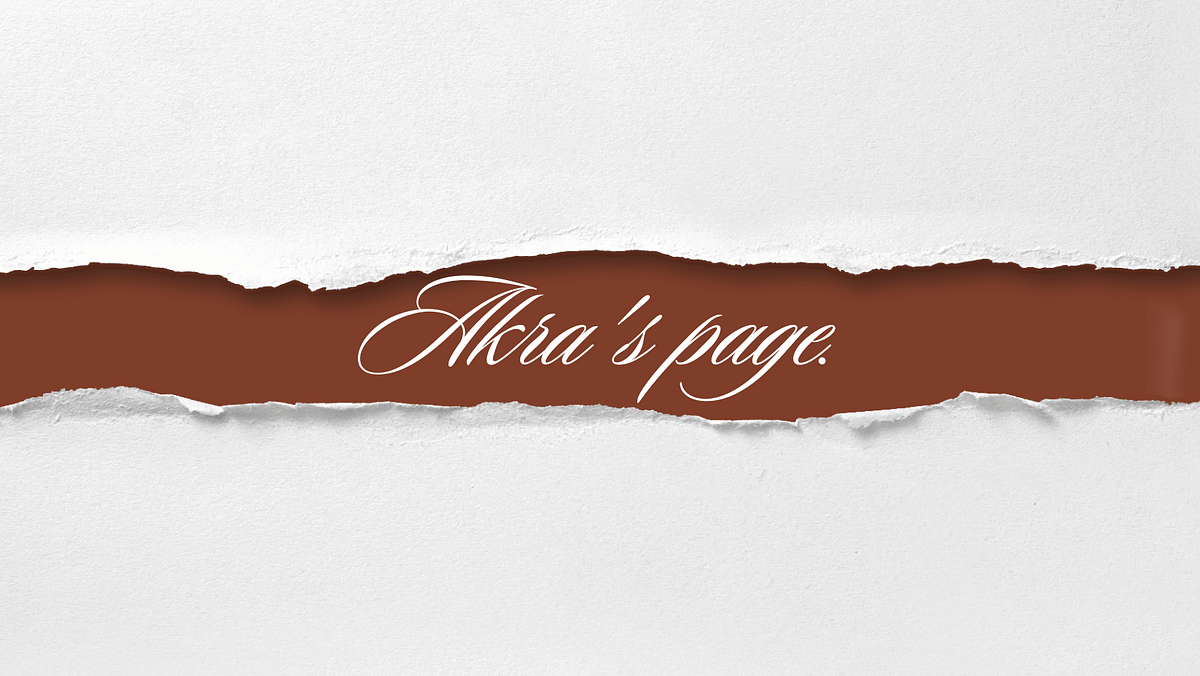 Driese' Ch02. Personal pt.2. Next, Alakrab Maaz. Biasa disapa Akra ...