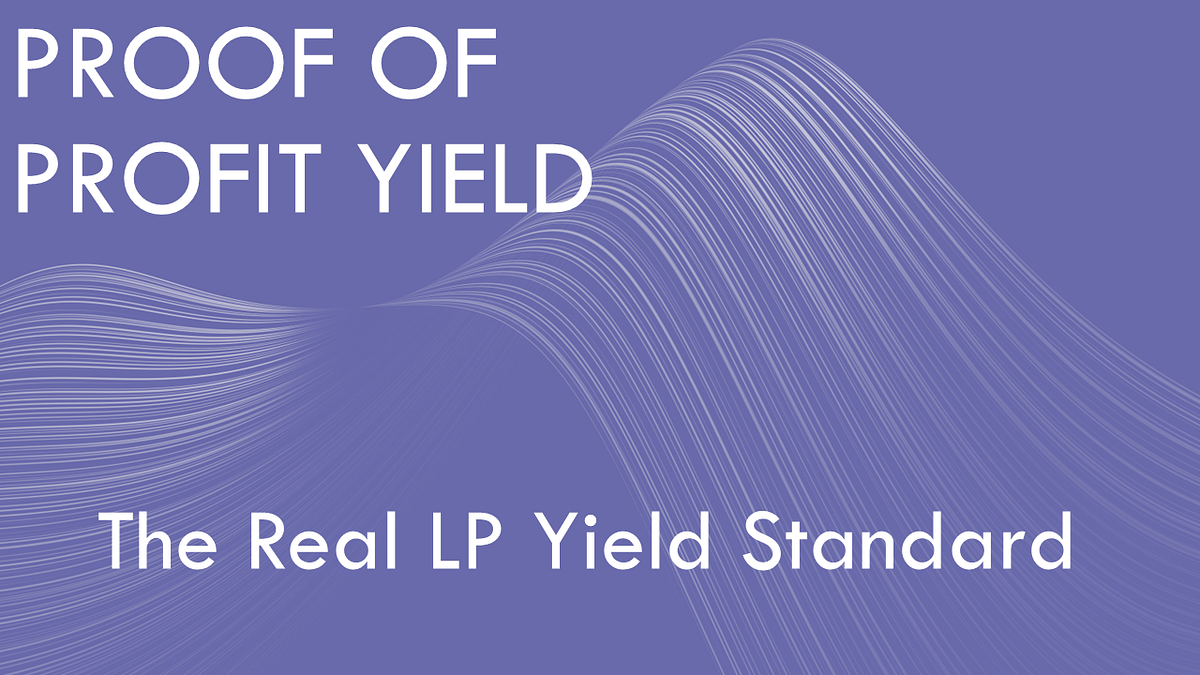 Proof of Profit Yield: The Real LP Yield Standard | by Fabrice Alomo | eruSwap | Medium