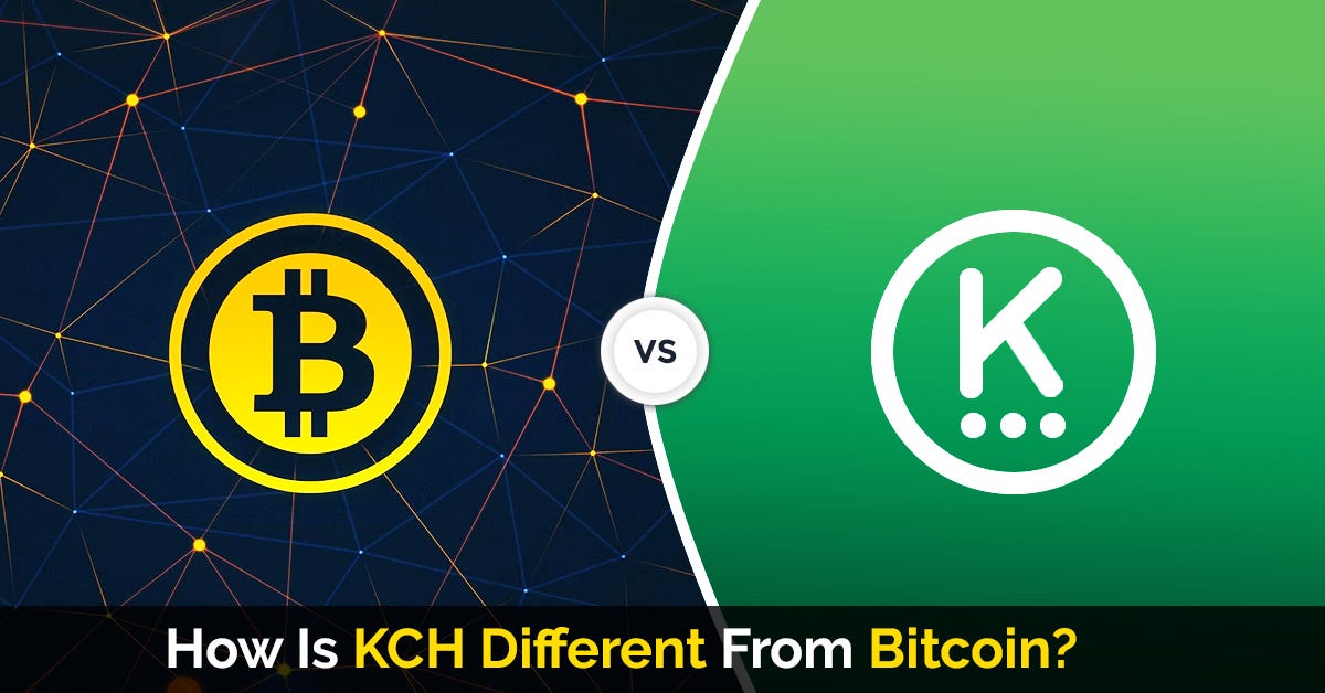 How Is KCH Different From Bitcoin? | by Kahn Chat | Medium