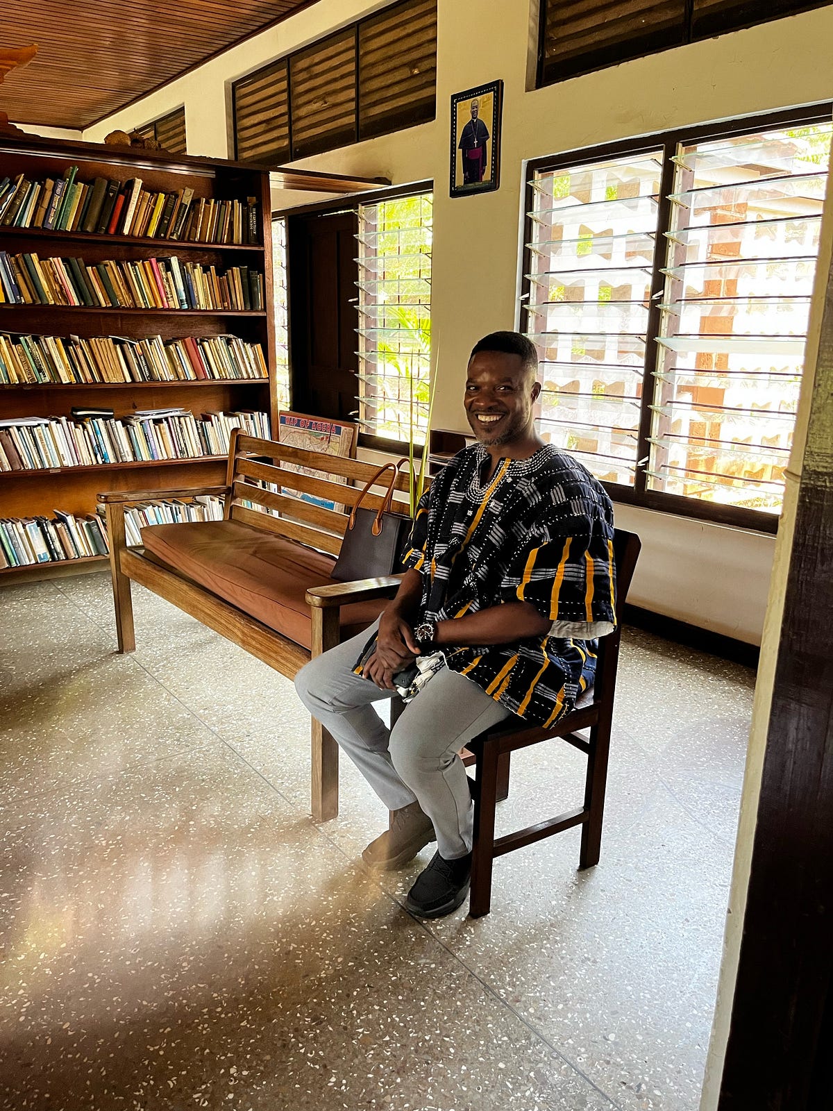 Christopher, der Hospital Manager des HFH Techiman- ein inspirierender ...
