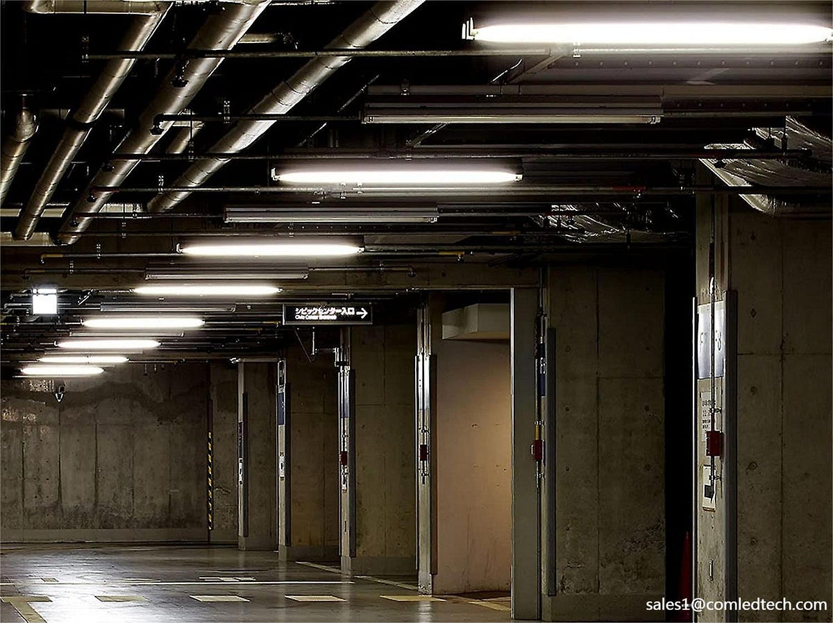 The application of Vapor Tight led linear light in the corridor | by COMLED Felix | Aug, 2023 ...