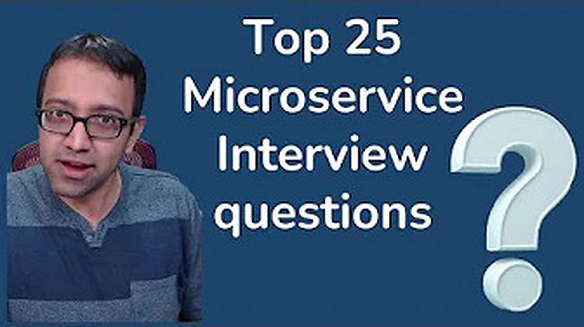 Java Brains-Microservice Architecture Interview questions and answers | by Yazeed Ali | Medium
