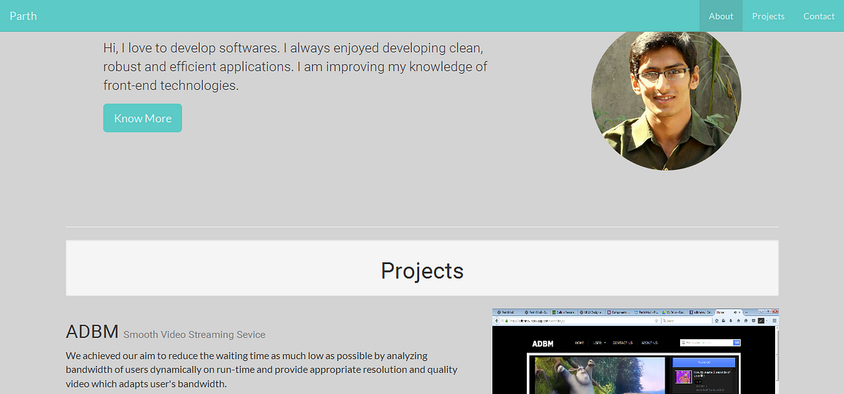 How I used GitHub Pages to Host my personal website? | by Parth Modi ...