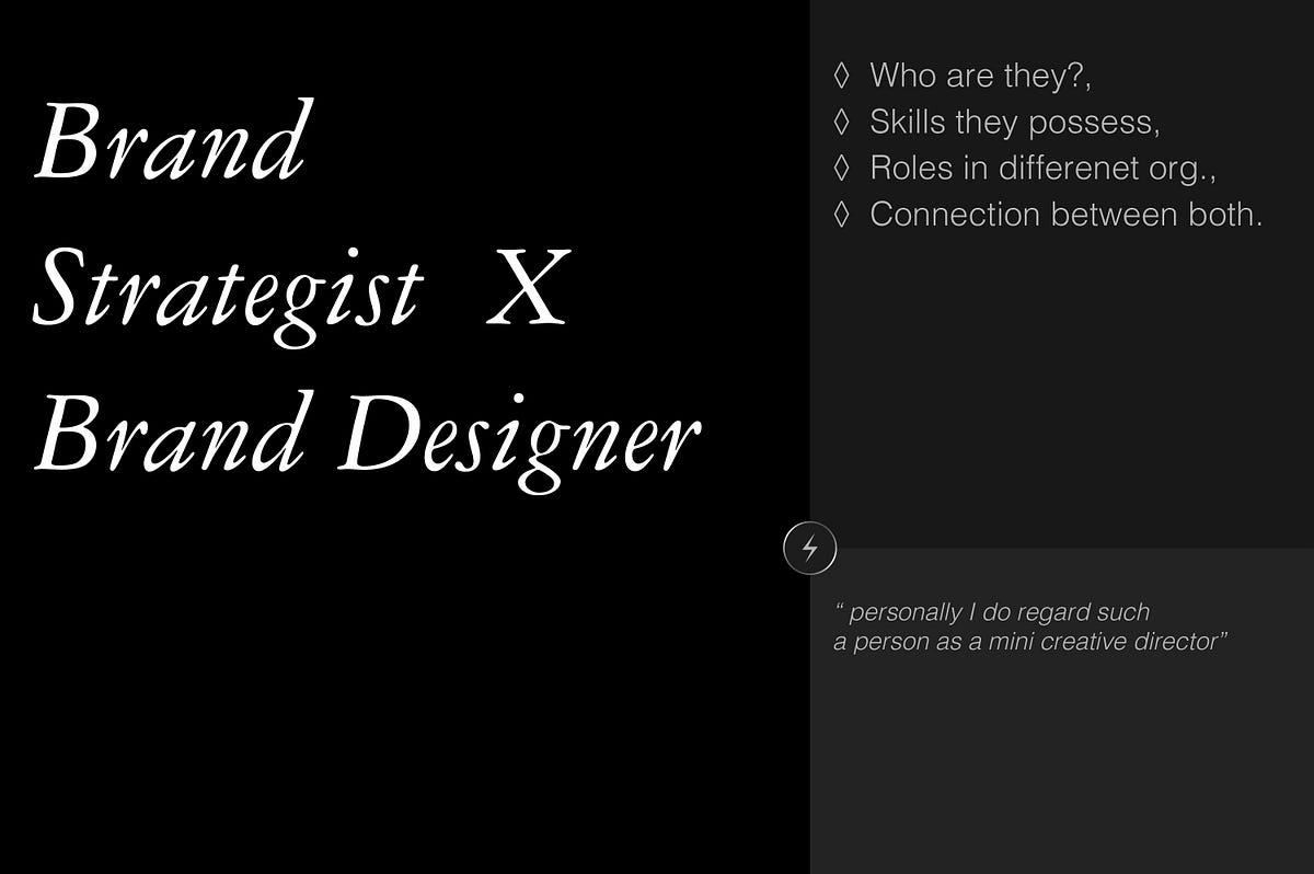 Brand Strategist X Brand Designer | by Ajetomobi Deji | Medium