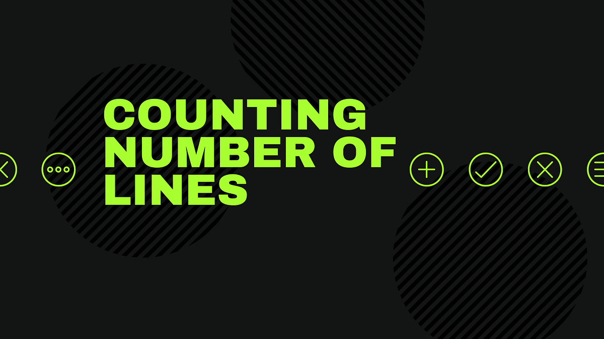 How to count the number of lines in a file — Linux - Luiza Melo - Medium