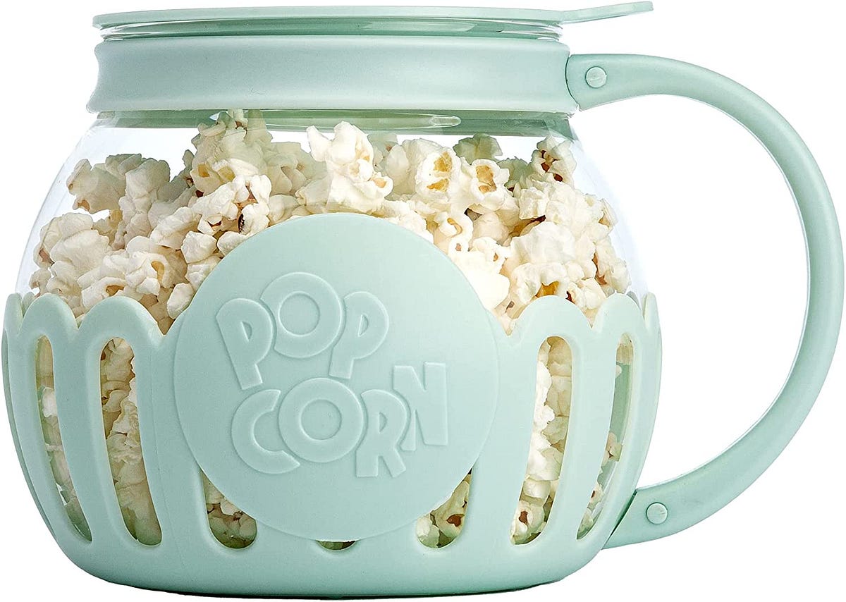 Ecolution Patented Microwave Micro-Pop Popcorn Popper, Borosilicate ...