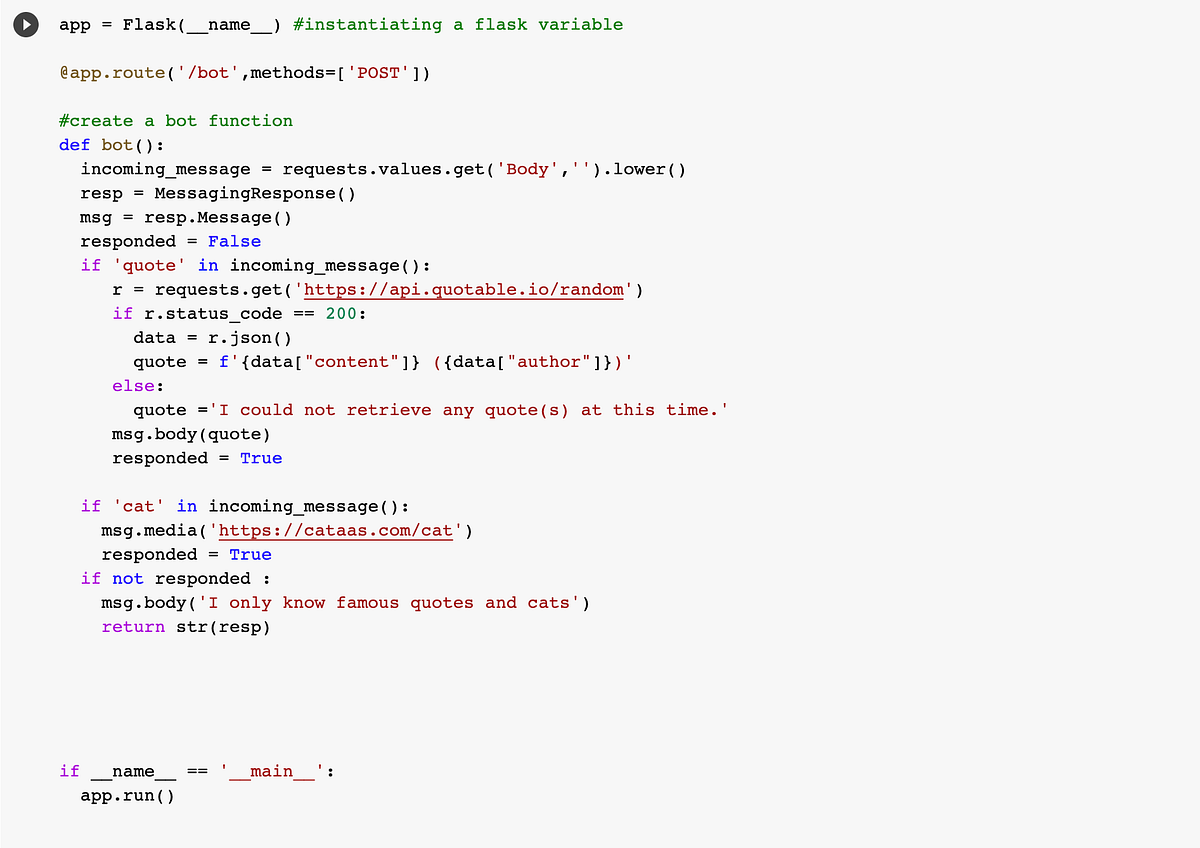 How to Build a Social Media Bot— Building A Whatsapp Bot | by Ibukun ...