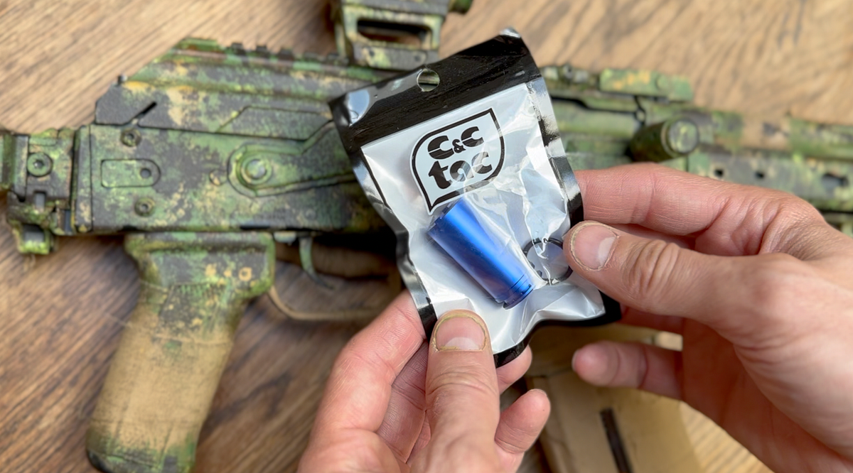 Installation and Close Look at the C&C Tac Piston for Tokyo Marui Saiga ...